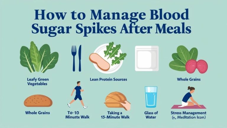 How to Manage Blood Sugar Spikes After Meals – Tips for Balanced ...